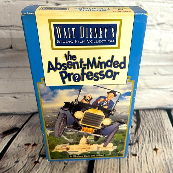 Disney | Media | Walt Disneys The Absent Minded Professor Vhs Studio ...